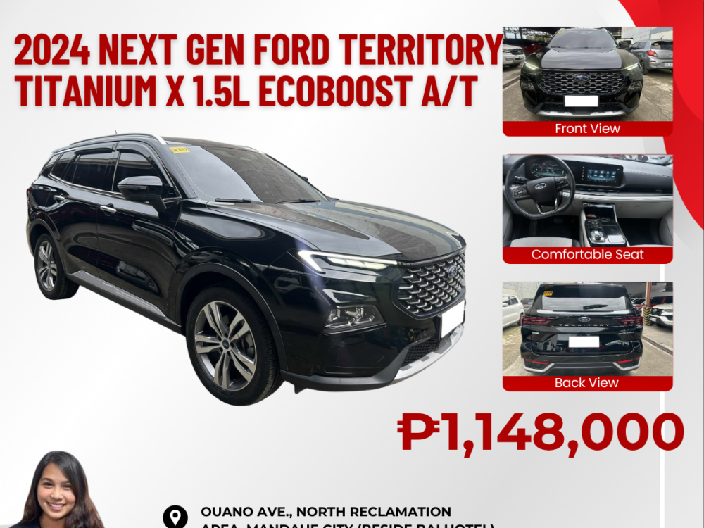 2024 NEXT GEN FORD TERRITORY TITANIUM X 1.5L ECOBOOST 13TKMS ONLY ...